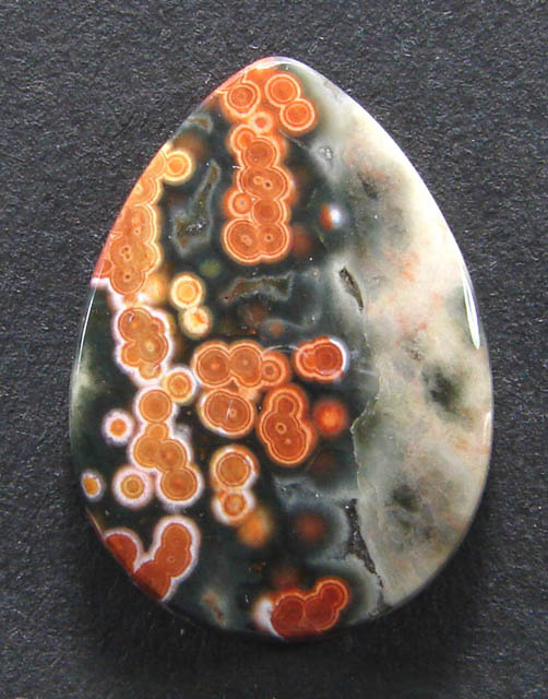 Red ocean jasper cabochon Craft Supplies & Tools Jewelry Making ...